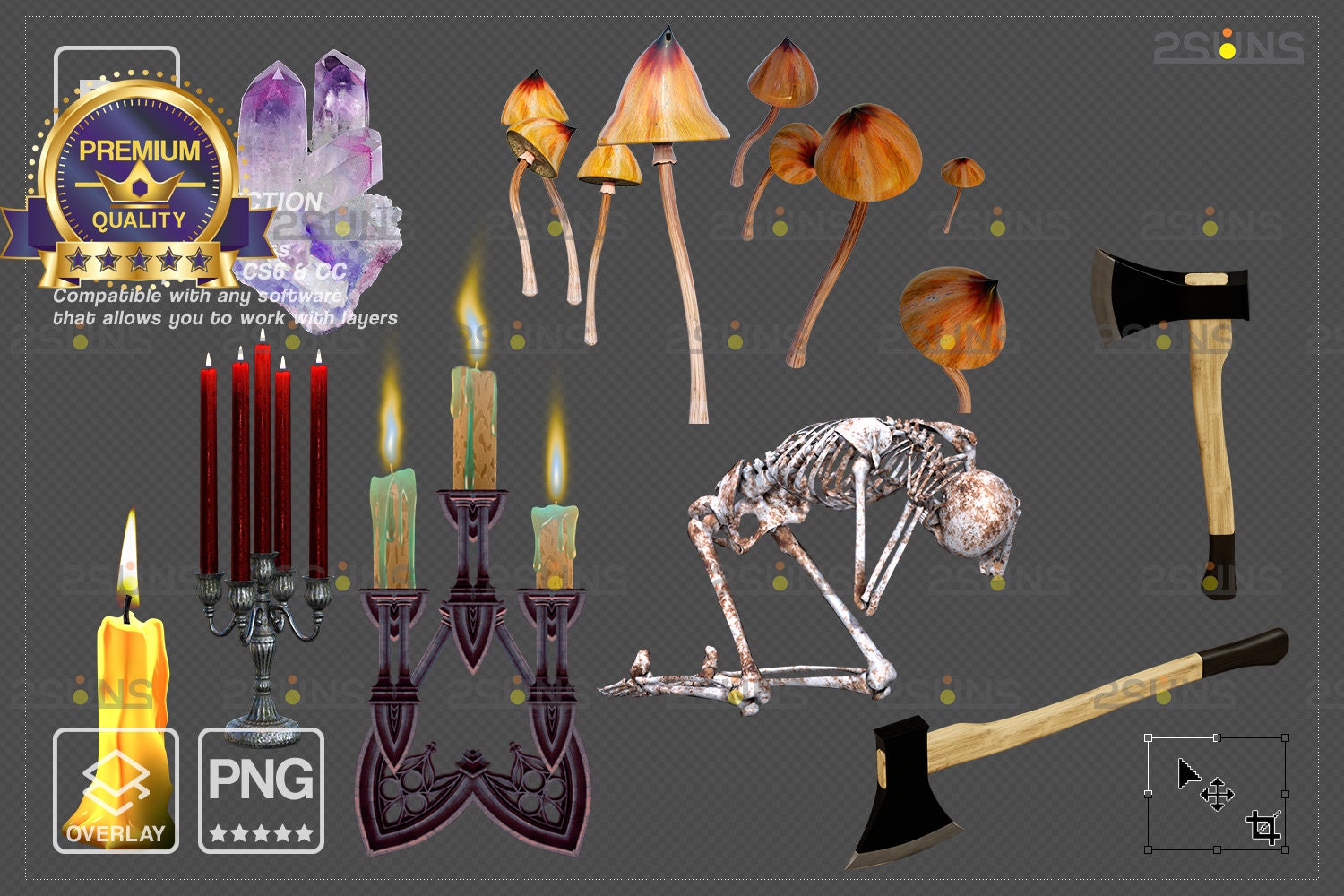 Halloween Overlay, Skull Png, Photoshop Overlays, Halloween Pumpkin ...