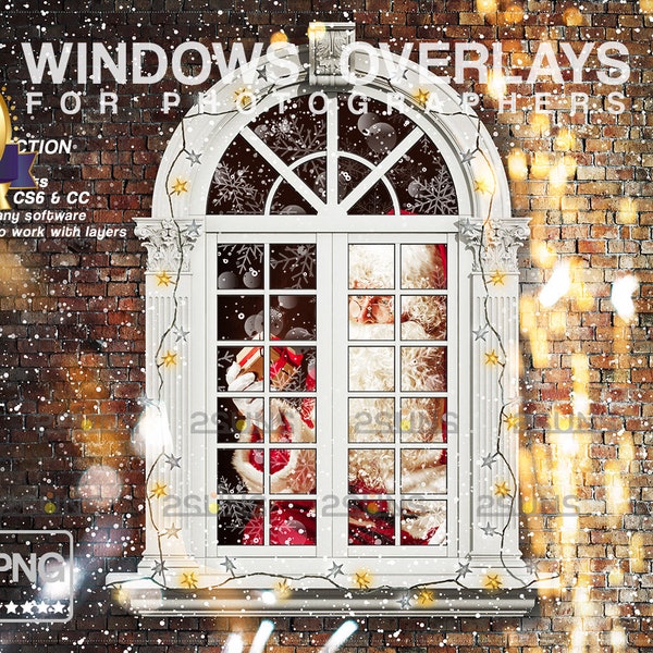 Frosted Window Photoshop Overlay - Etsy
