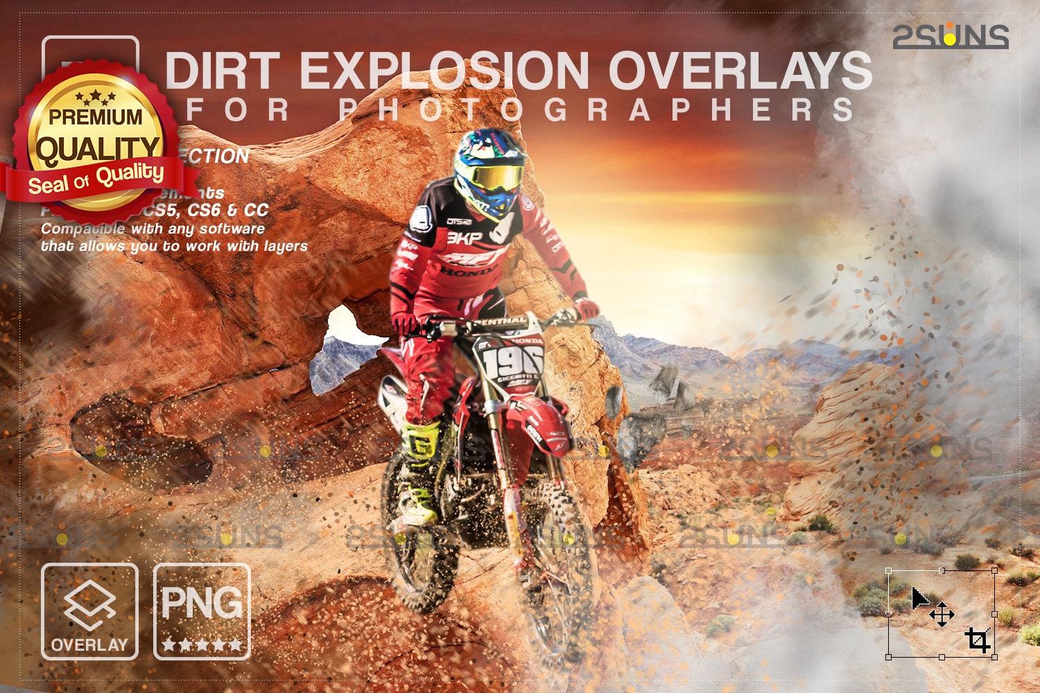Dirt Explosion Photoshop Overlays, Sports overlays, Photo overlay ...