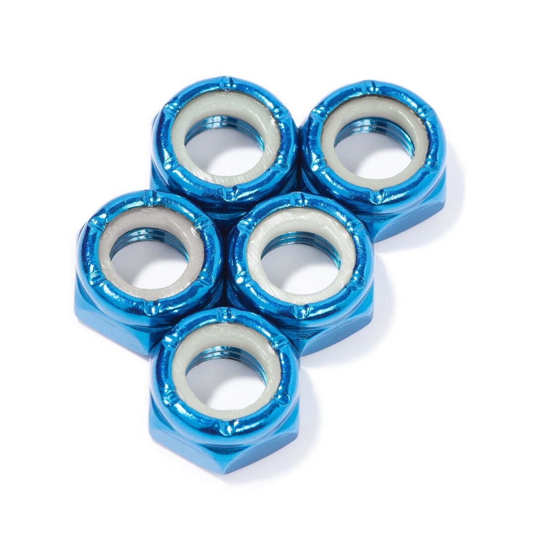 Custom Axle Nuts Hardware (5) Skateboard / Long Board / Penny Board ...