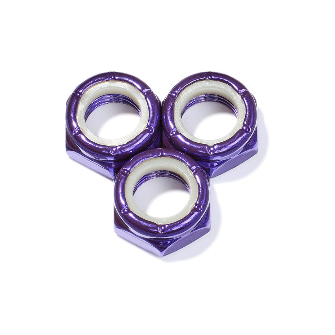 Custom Kingpin Nuts Hardware (3) Skateboard / Long Board / Penny Board ...