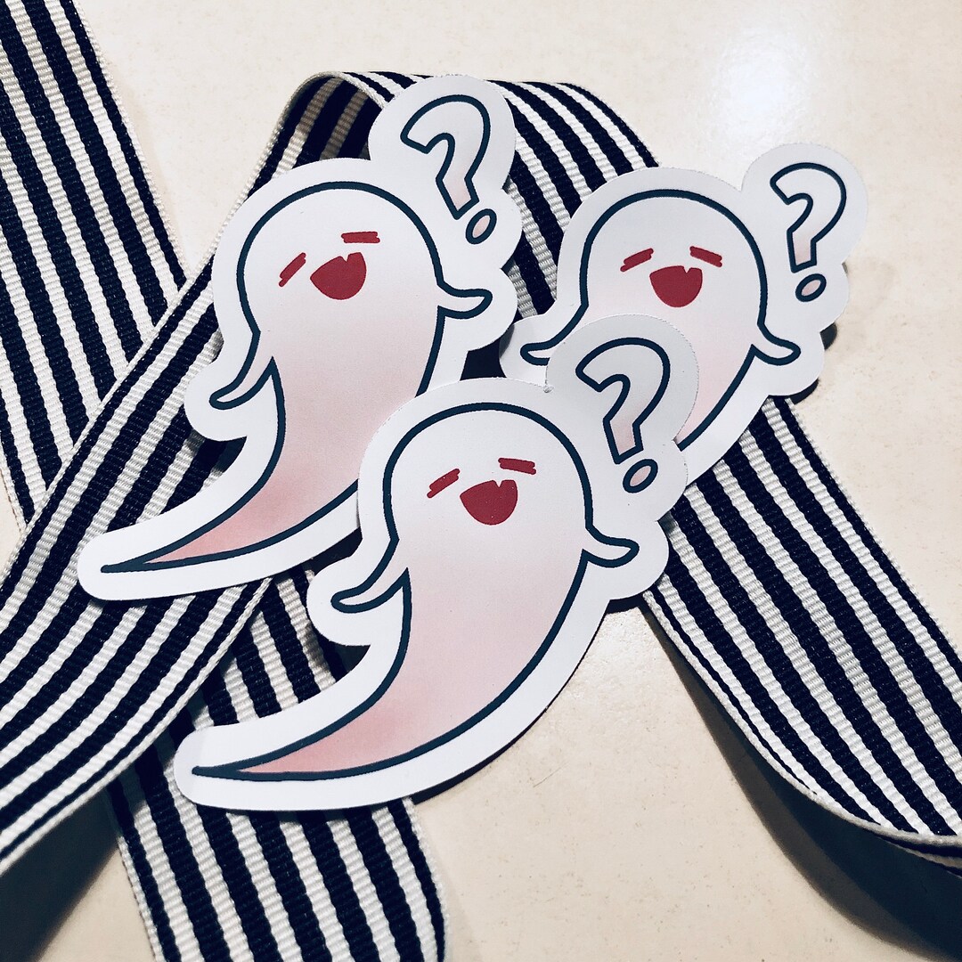 Genshin Impact Hu Tao Ghost Ghosty Die Cut Matte Vinyl Sticker - Etsy