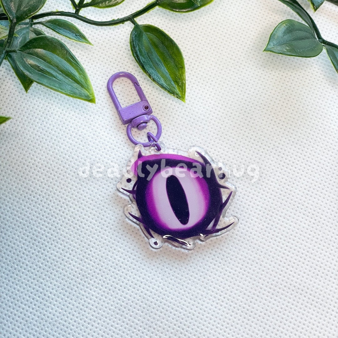 Reyna Leer Eye Valorant Agent Abilities | Acrylic Keychain | Cute ...