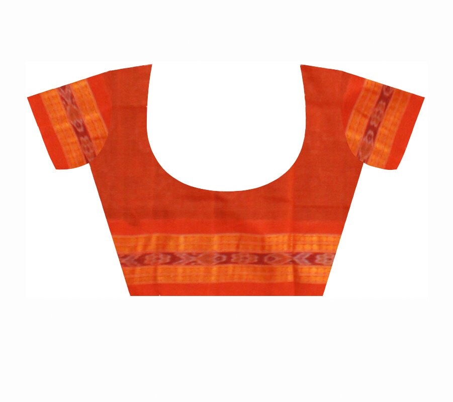 Mayurika Print Black Sambalpuri Itak Saree With Blouse Piece. - Etsy