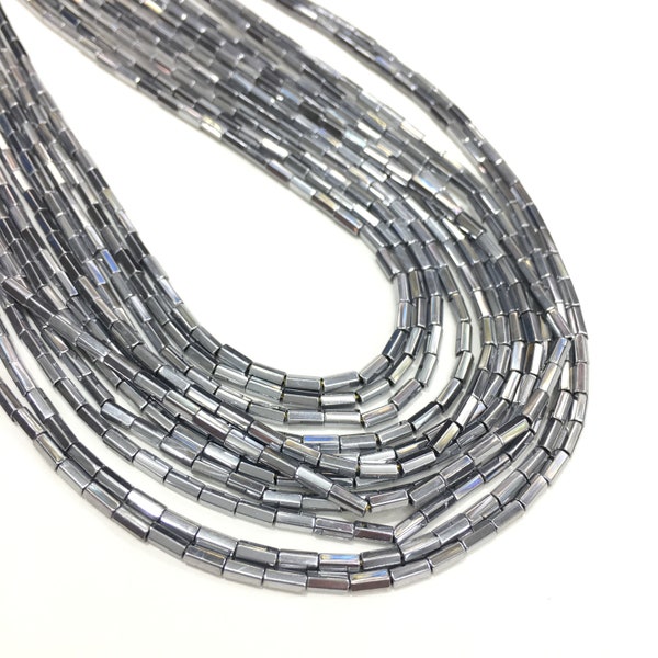 Hematite Tube Beads - Etsy