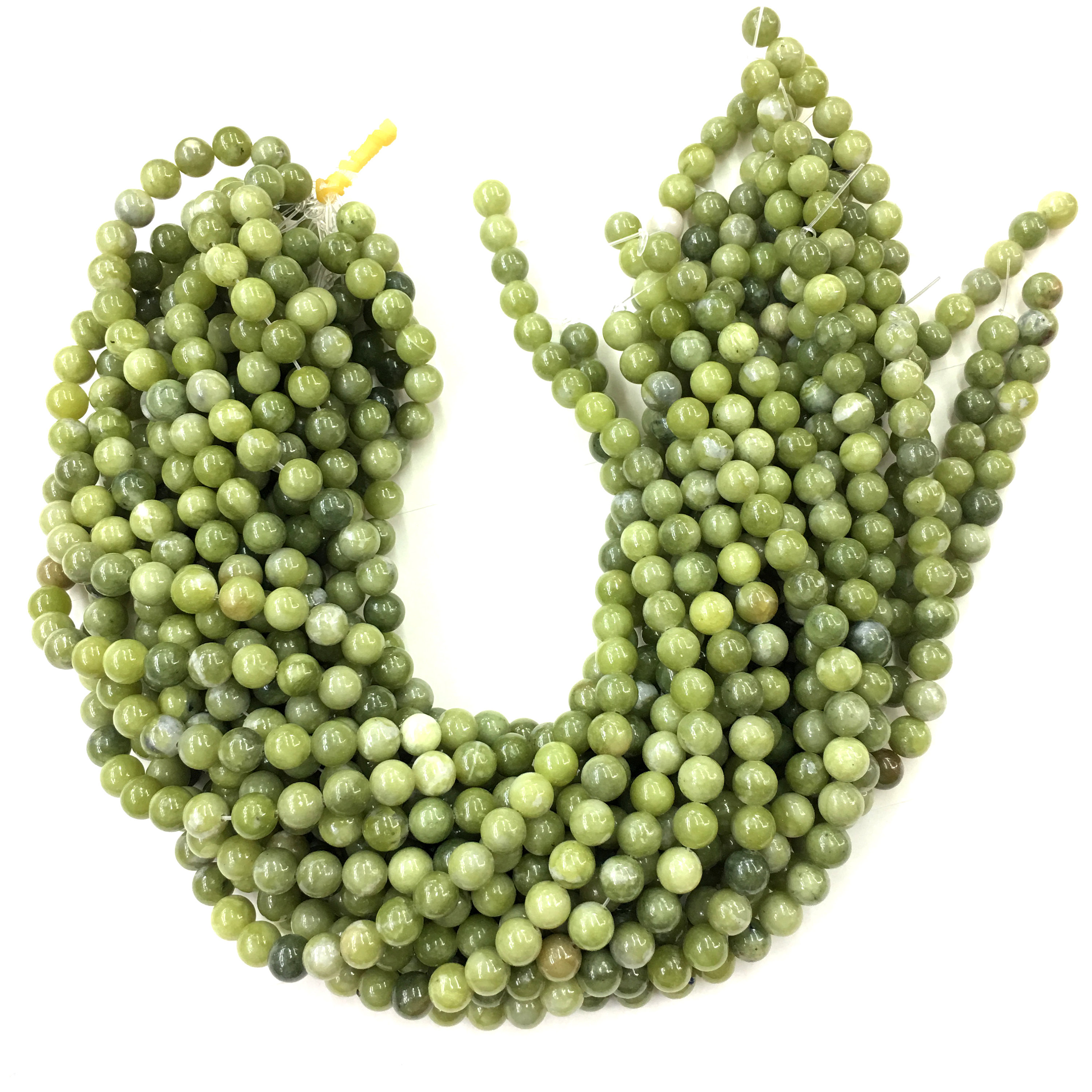 Natural Chinese Jade Bead 6mm 8mm 10mm 12mm Polished Round | Etsy