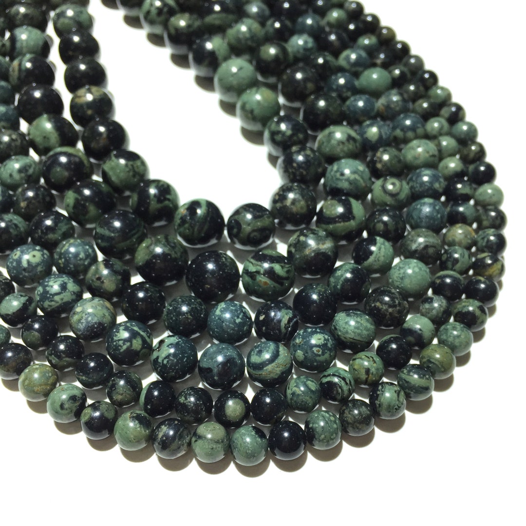 Natural Kambaba Jasper Beads 4mm 6mm 8mm 10mm Polished Round Loose ...