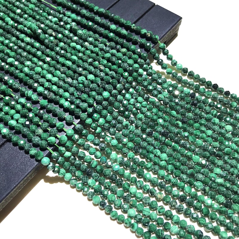 Malachite Beads - Etsy