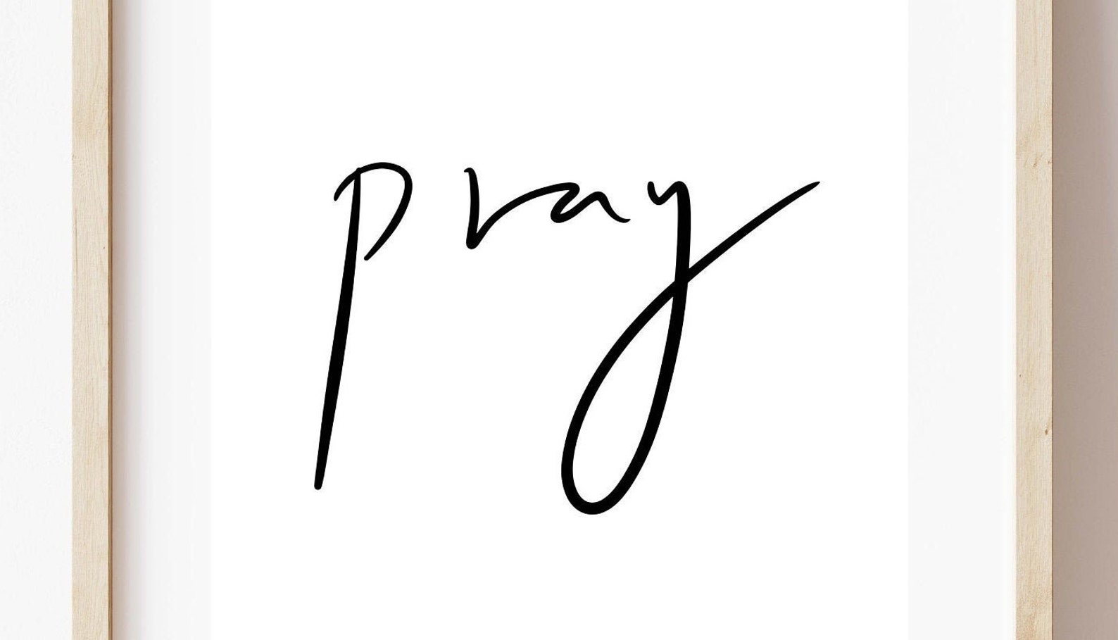 Orar impresión descarga digital arte imprimible - Etsy España
