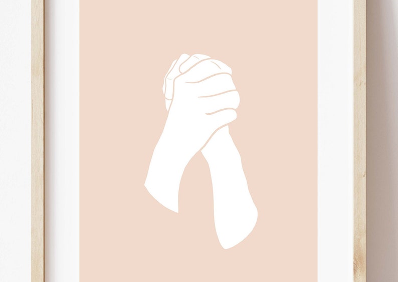 Praying Hands Print, Digital Download, Printable Art - Etsy