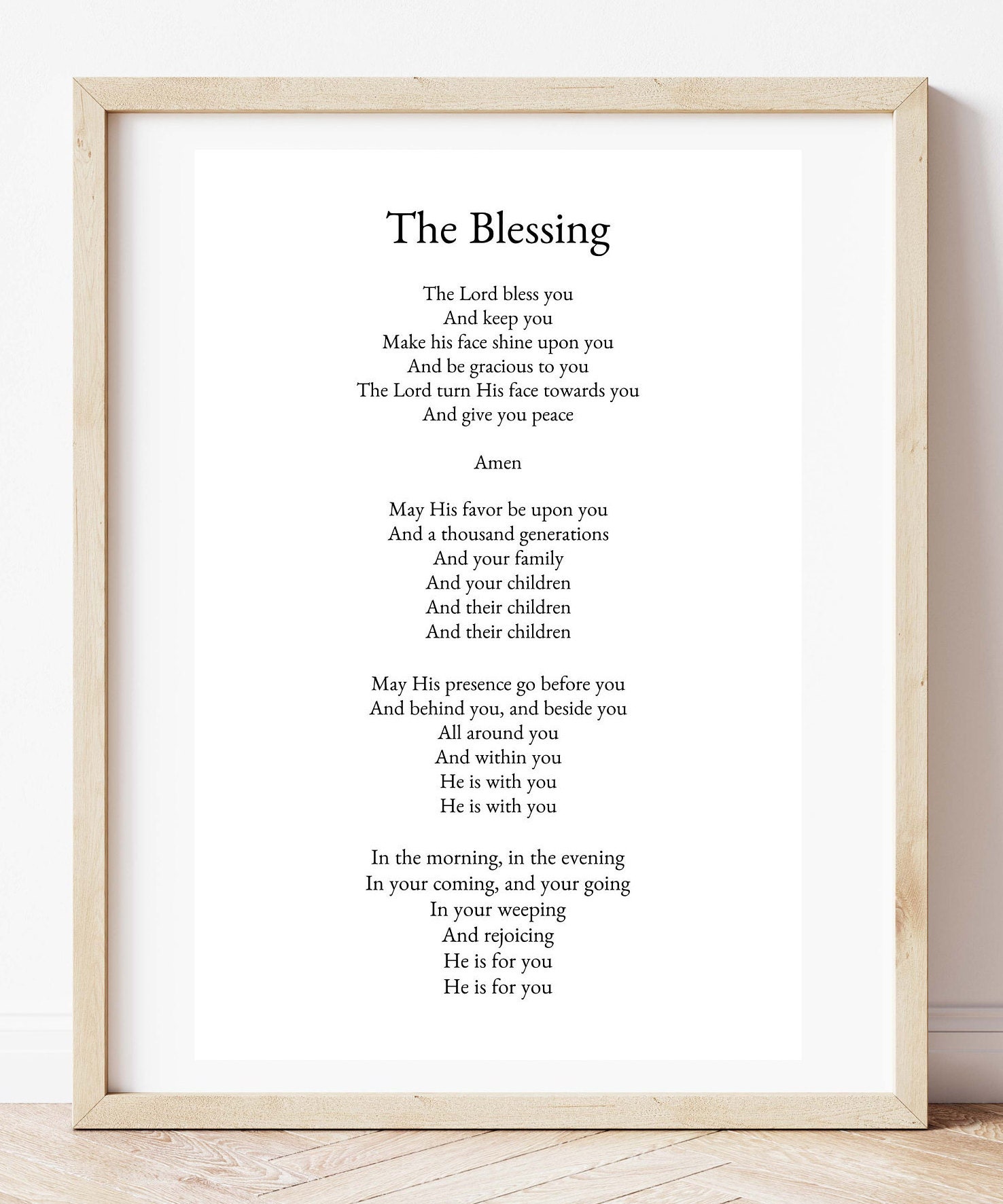 The Blessing Lyrics Print, Elevation Worship, Kari Jobe, Digital ...
