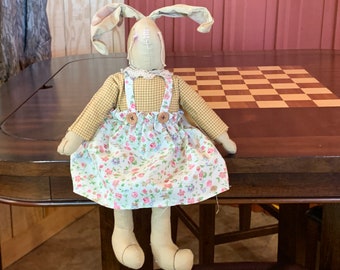 Handmade Bunny Doll | Etsy