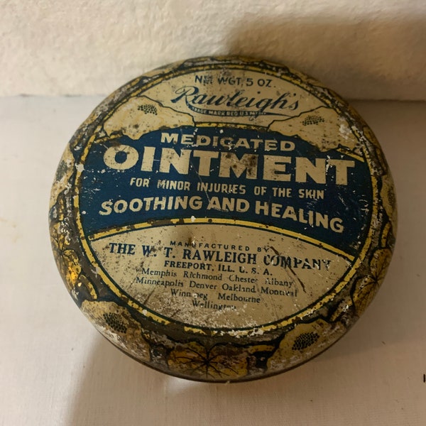 Ointment Tin - Etsy