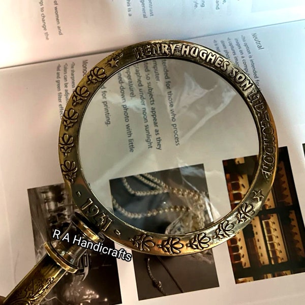 Antique Magnifying Glass - Etsy