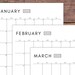 2024 Printable Calendar With Text Lines Simple Calendar Clean Font ...