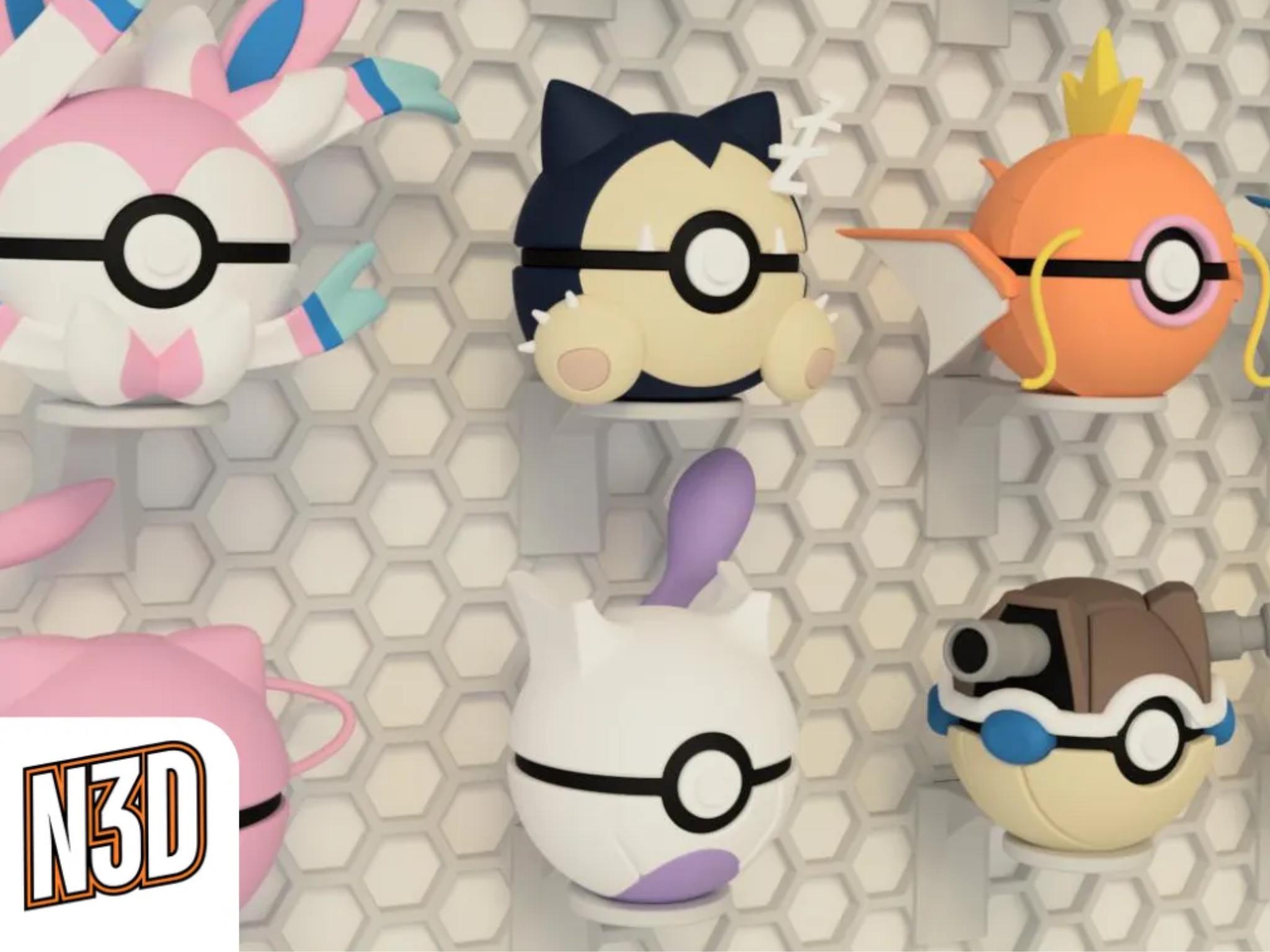 Bulbasaur Pokeball, Collectible Pokemon Inspired Decorative Poke Ball ...