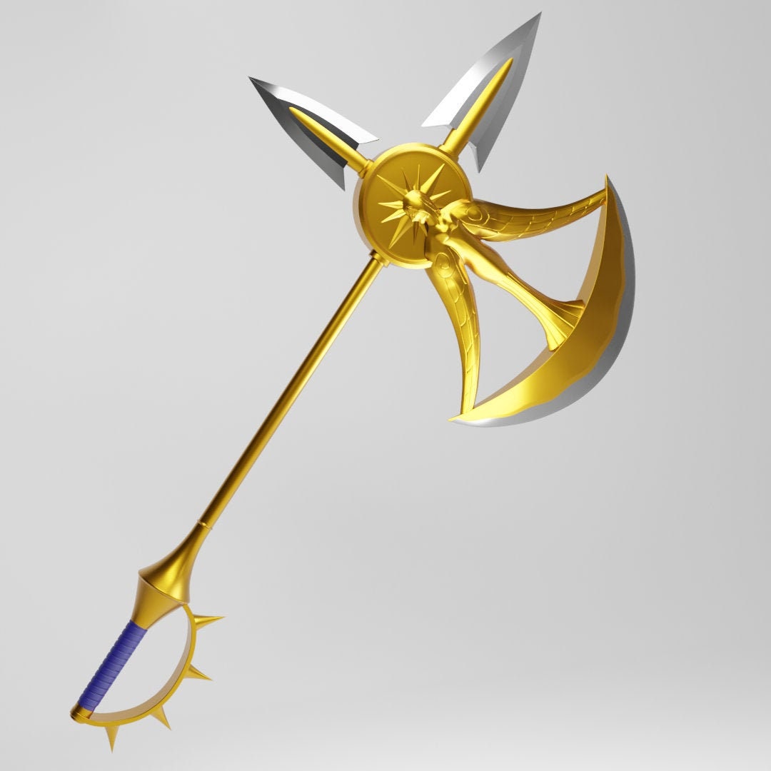 Escanor's Divine Axe Rhitta 3D Printable Model STL - Etsy Singapore