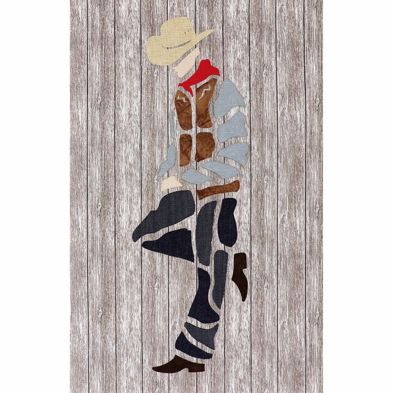 Cowboy Applique - Etsy
