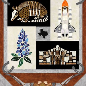 Oil Rig - Laser Cut Applique Kit,prefused Fabric Applique,applique Kit ...