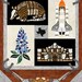 Alamo - Laser Cut Applique Kit, Prefused Fabric Applique, Applique Kit ...
