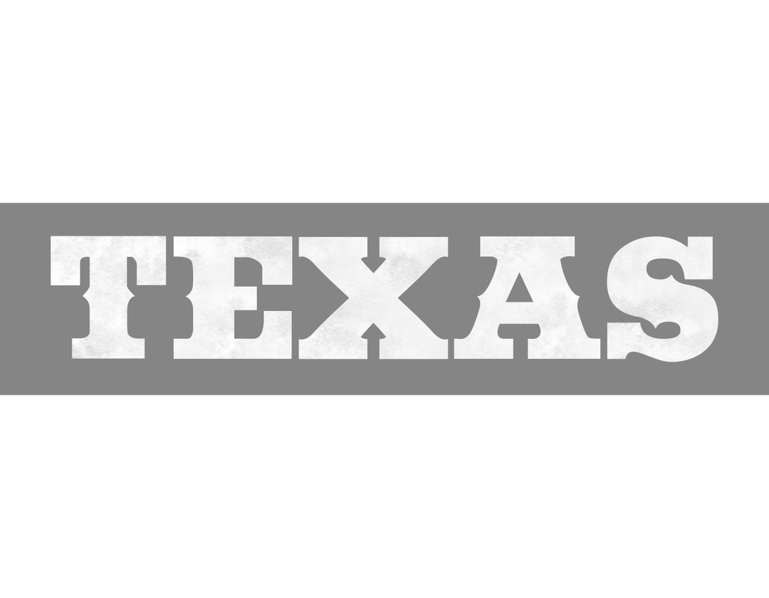 Texas Letters - Laser Cut Applique Kit,prefused Fabric Applique ...