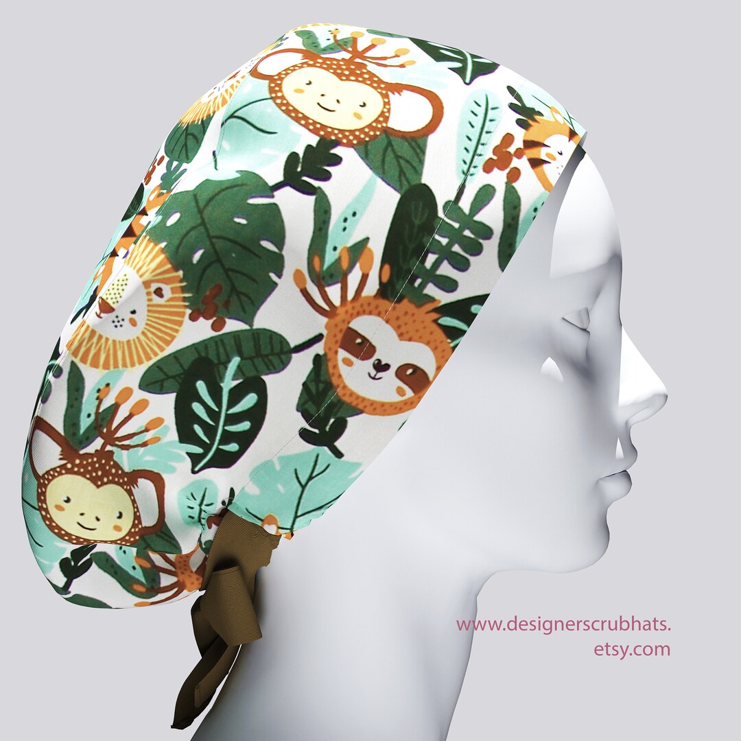 Surgical Cap Women,ponytail Scrub Caps for Women,medical Scrub Surgery ...
