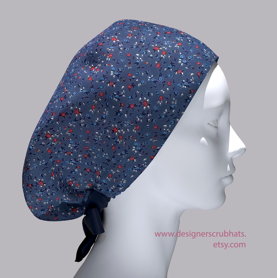 Nurse Gift Scrub Caps Surgical Boufant Scrub Hats Ponytail - Etsy