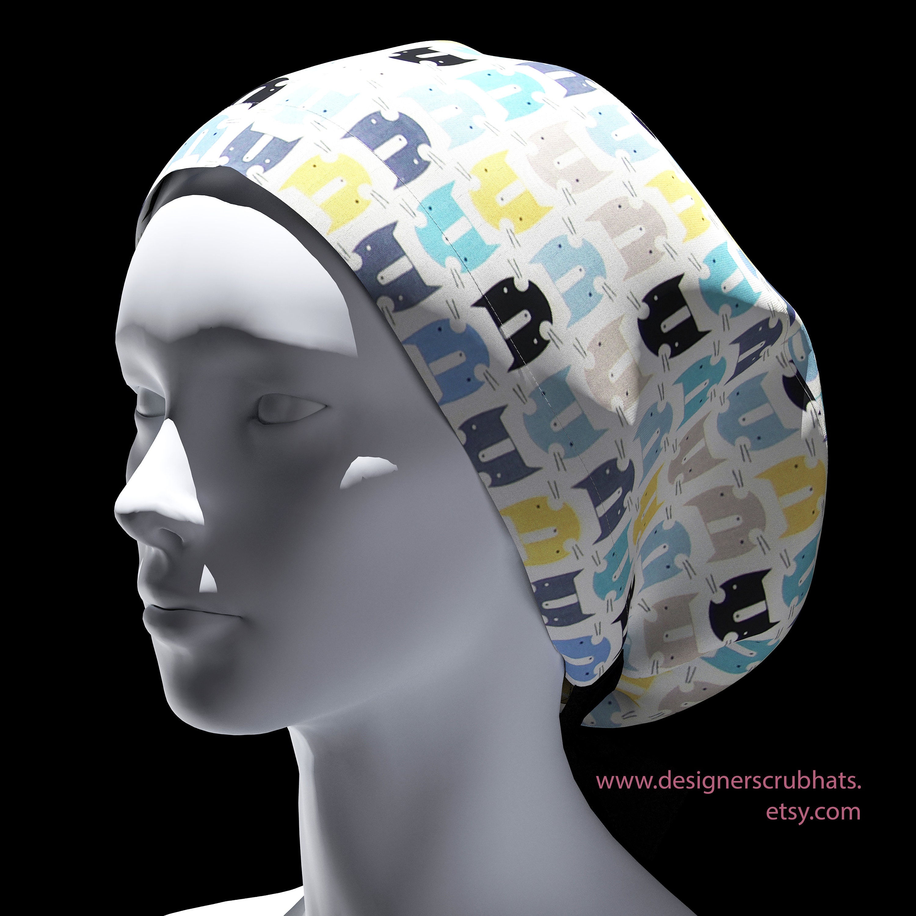 Anesthesia Scrub Caps - Etsy