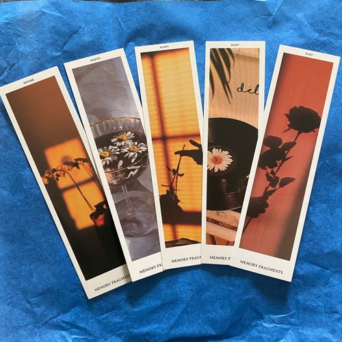 Bookmark Tracker Set of 2 2021 Bookshelf Tracker Bookmark - Etsy