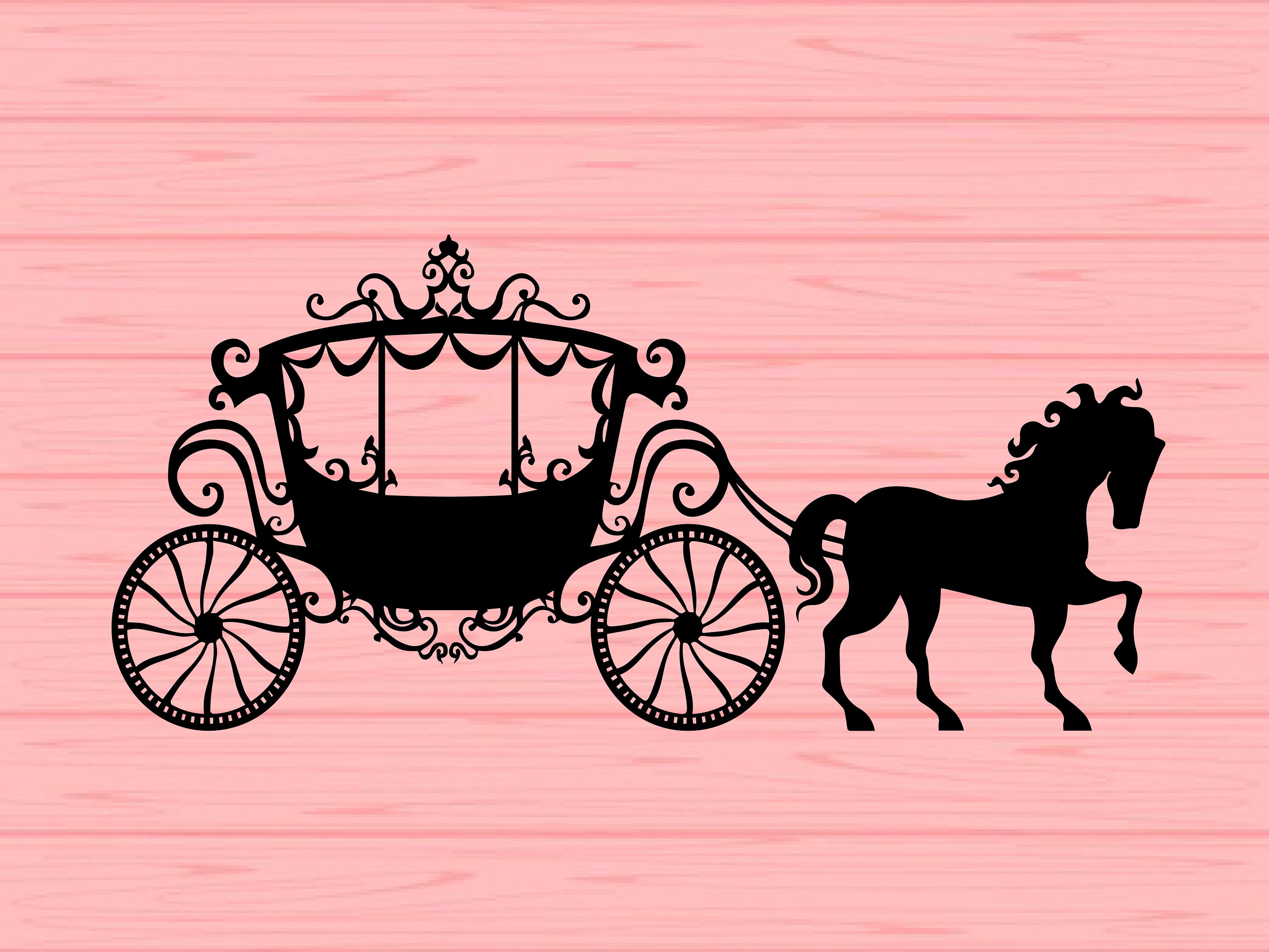 Princess Carriage svg carriage svg royal Chariot svg svg | Etsy