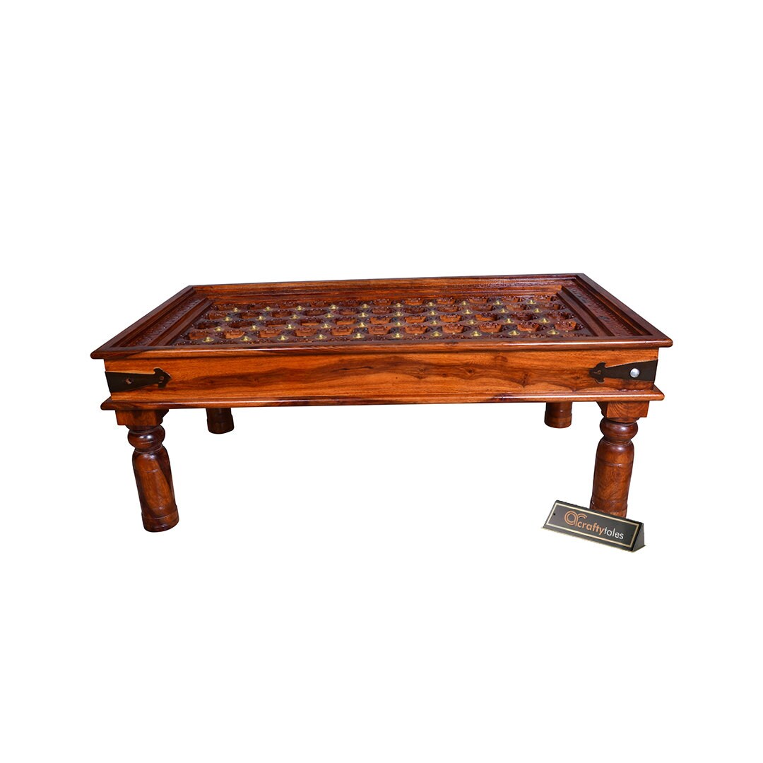 Traditional Indian Coffee Table Mid-century Furniture Indian - Etsy