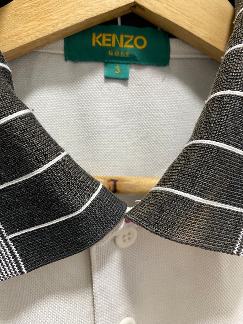 Kenzo Golf Embroidery Logo Print Design Pocket Tee Polos Shirt ...