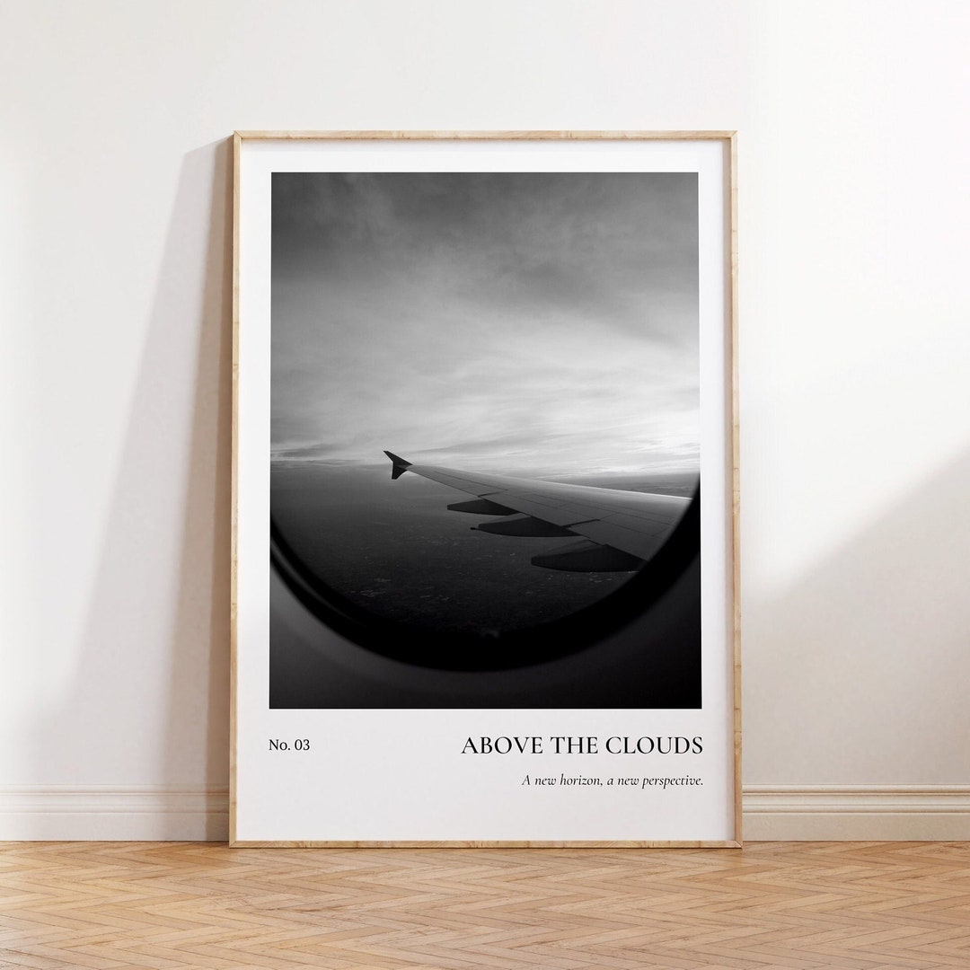 Airplane Window Poster, Aesthetic Poster, Airplane Photo, Retro Poster ...