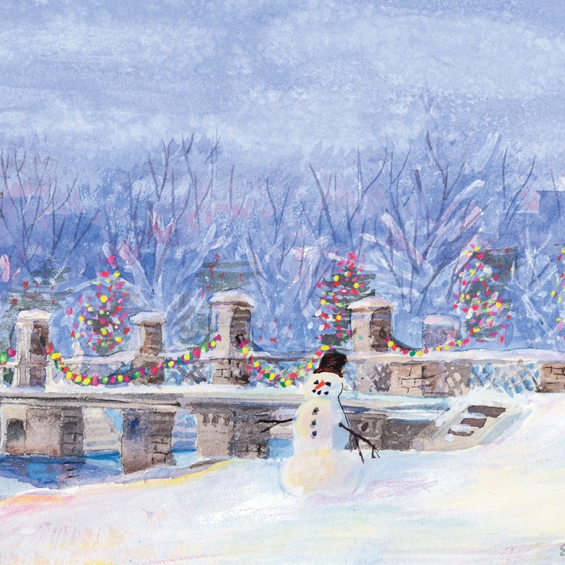 Food Christmas Card Pack - Etsy