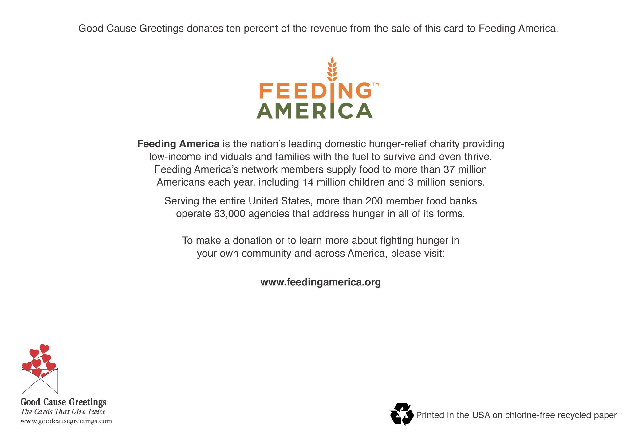 HOLIDAY SAIL Charity Card Supporting Feeding America 10 Cards | Etsy