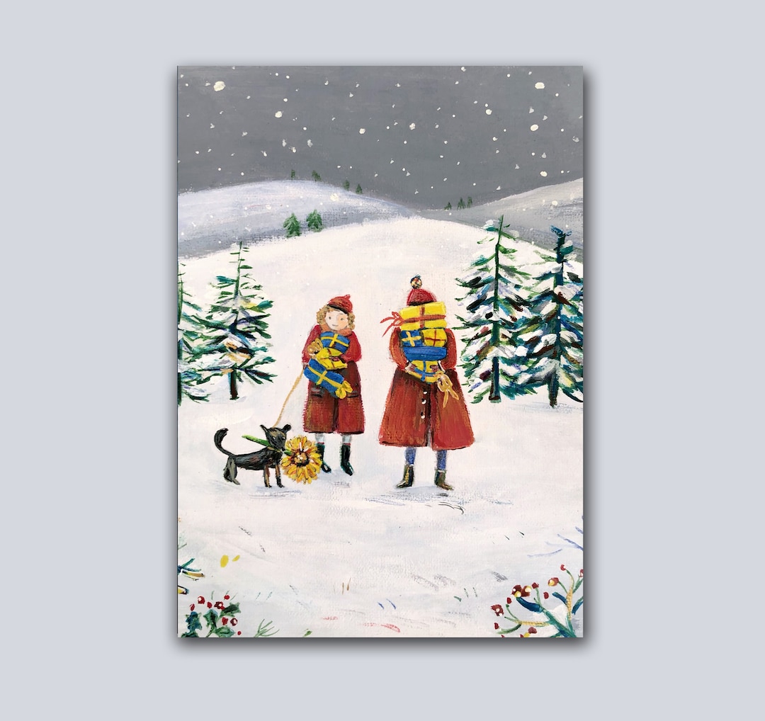 GIFT of PEACE for UKRAINE Holiday Card Supporting Ukraine Crisis Fund ...