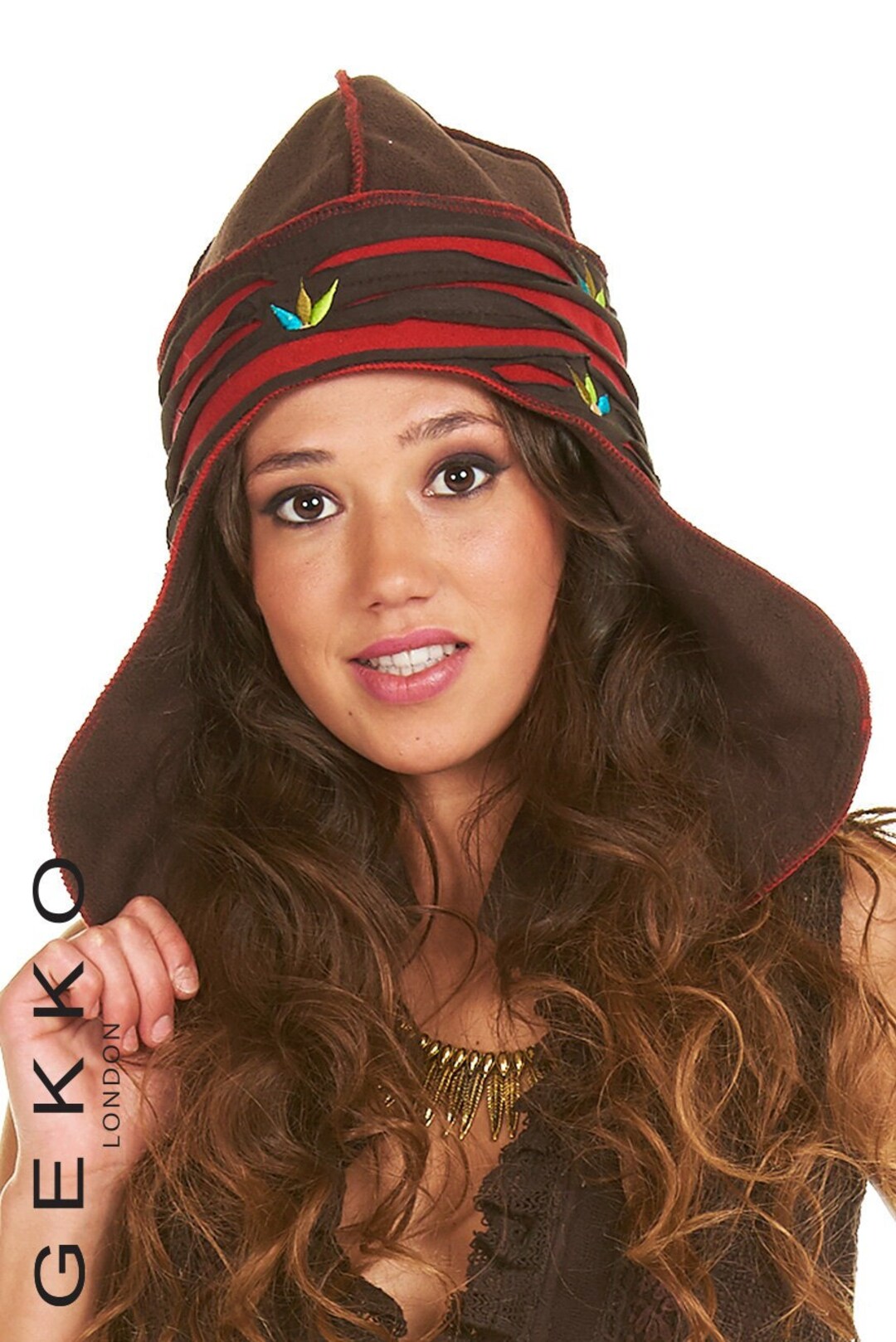 PIXIE HOOD, ELF Hood, Pixie Hat, Fairy Hood, Peruvian Style Hat, Fairy ...