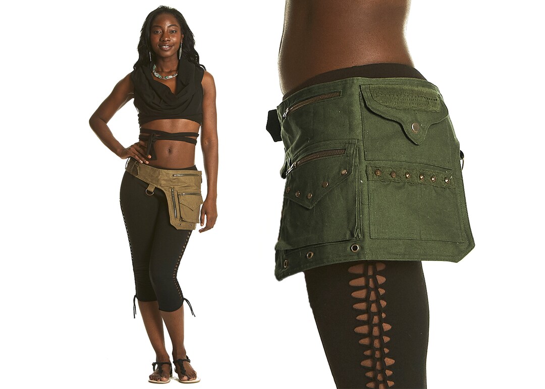 Utlity BELT, STEAMPUNK Pocket BELT, Large Pockets, Bum Bag, Money Belt ...