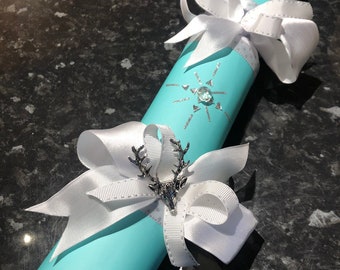 Luxury Handmade Personalised Christmas Crackers Dinner Table Decor - Etsy