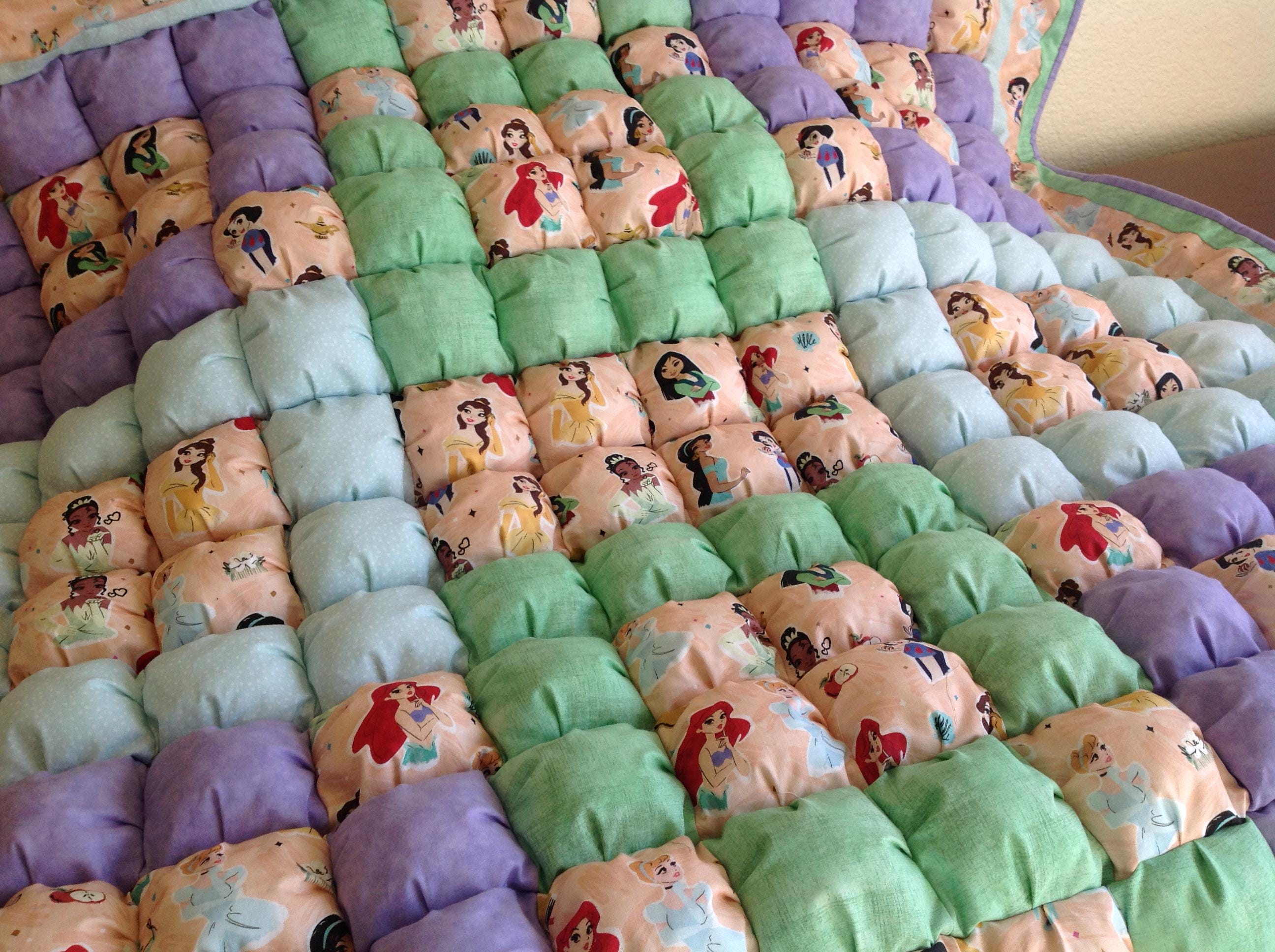 Princess Puff Quilt Blanket - Etsy