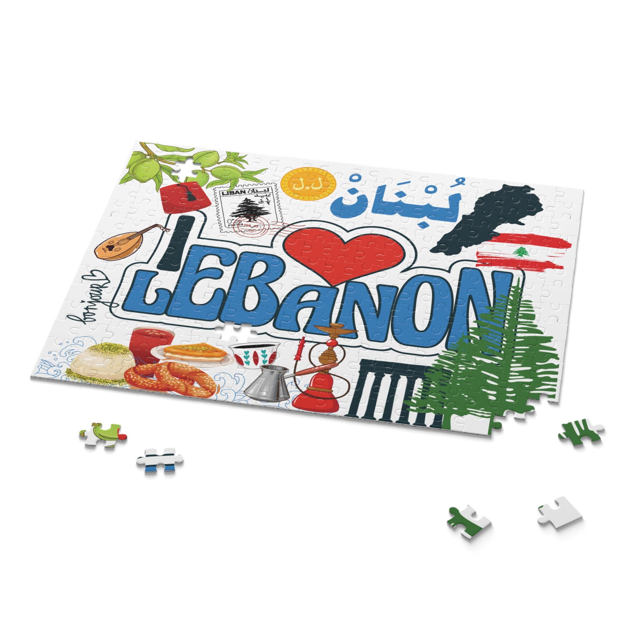 Lebanon, Lebanese Heritage & Culture, Beirut, Doodle Hand Drawn ...