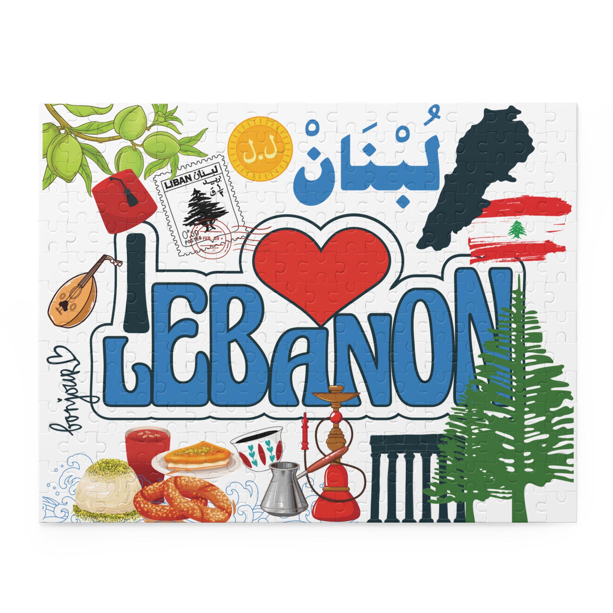 Lebanon, Lebanese Heritage & Culture, Beirut, Doodle Hand Drawn ...