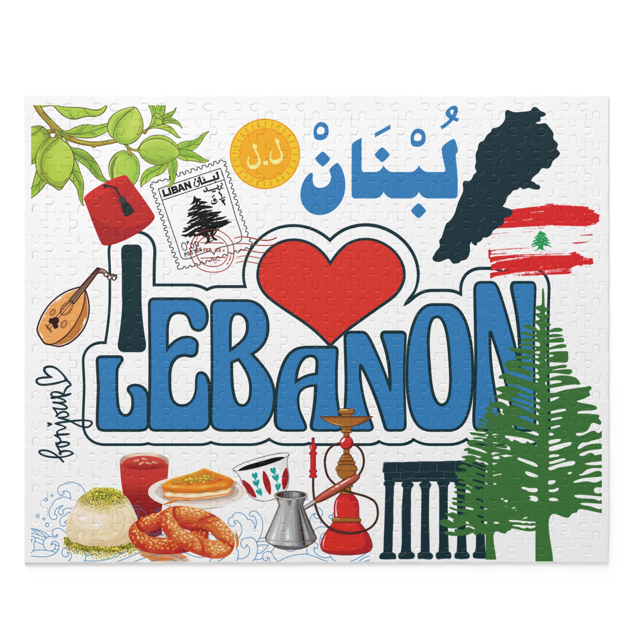 Lebanon, Lebanese Heritage & Culture, Beirut, Doodle Hand Drawn ...