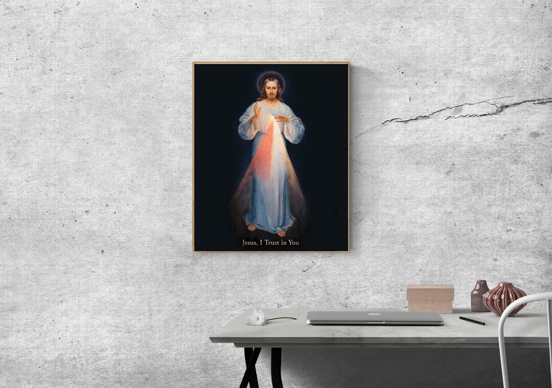 Divine Mercy Image - A3 and A4 Size - Etsy