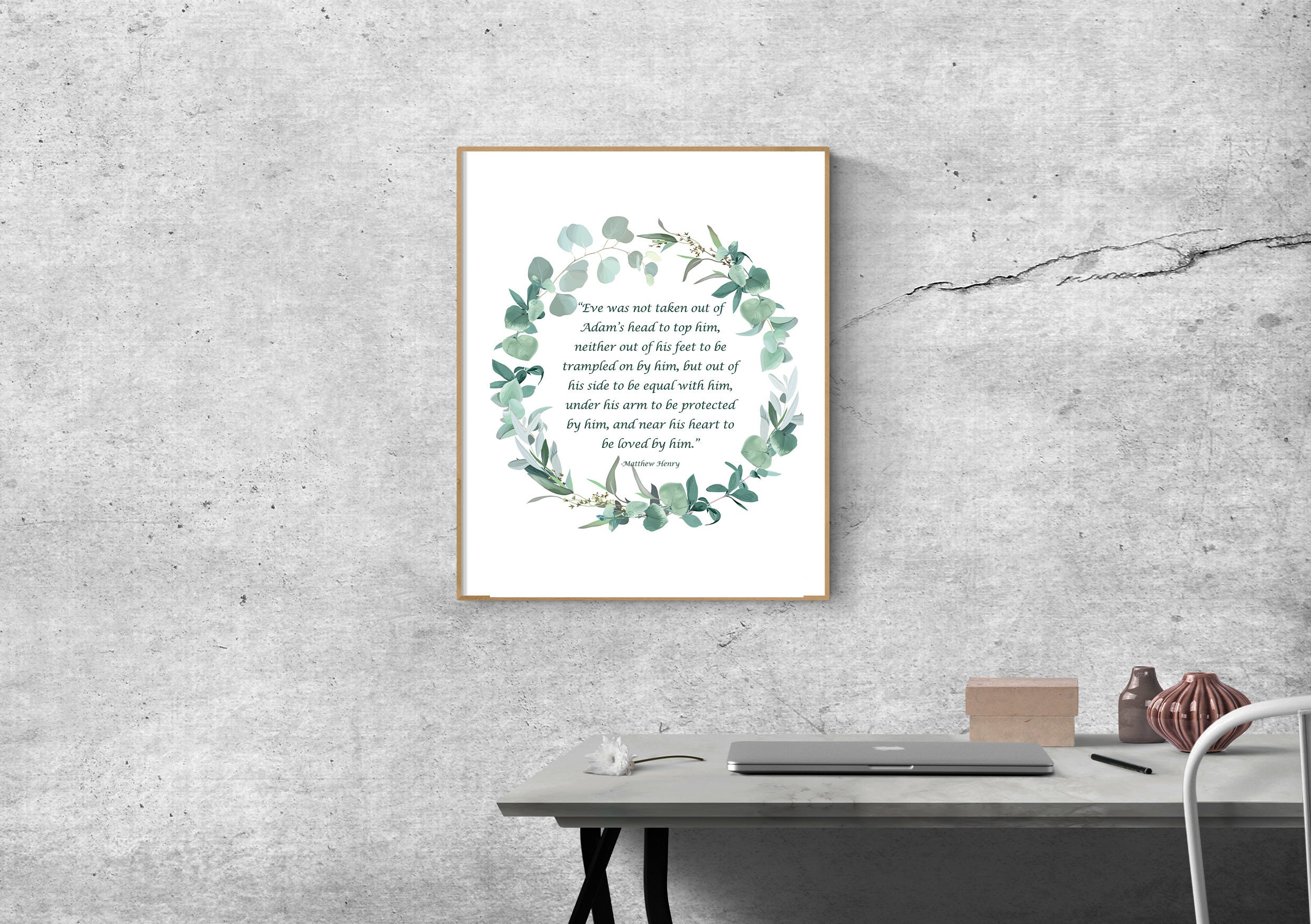 Adam and Eve Poem Green Leaves - Etsy