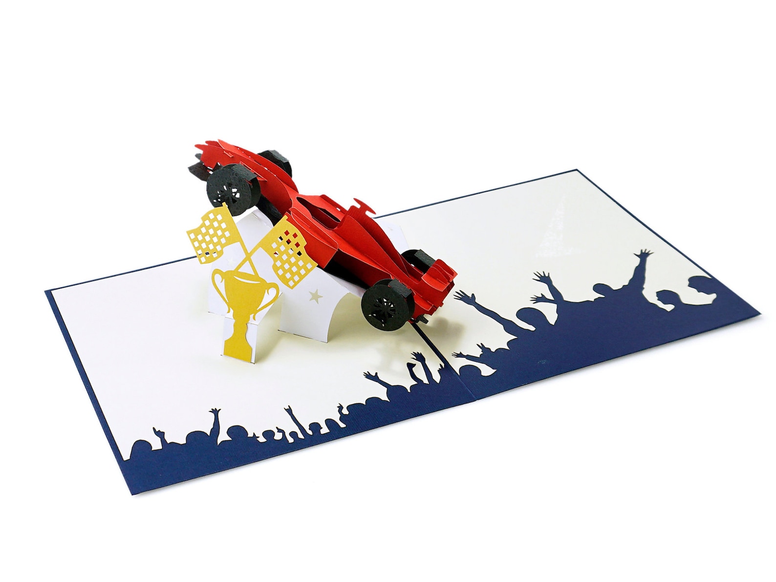 Formula One Pop up Card, F1 Car Card, Father's Day Card, Race Car ...