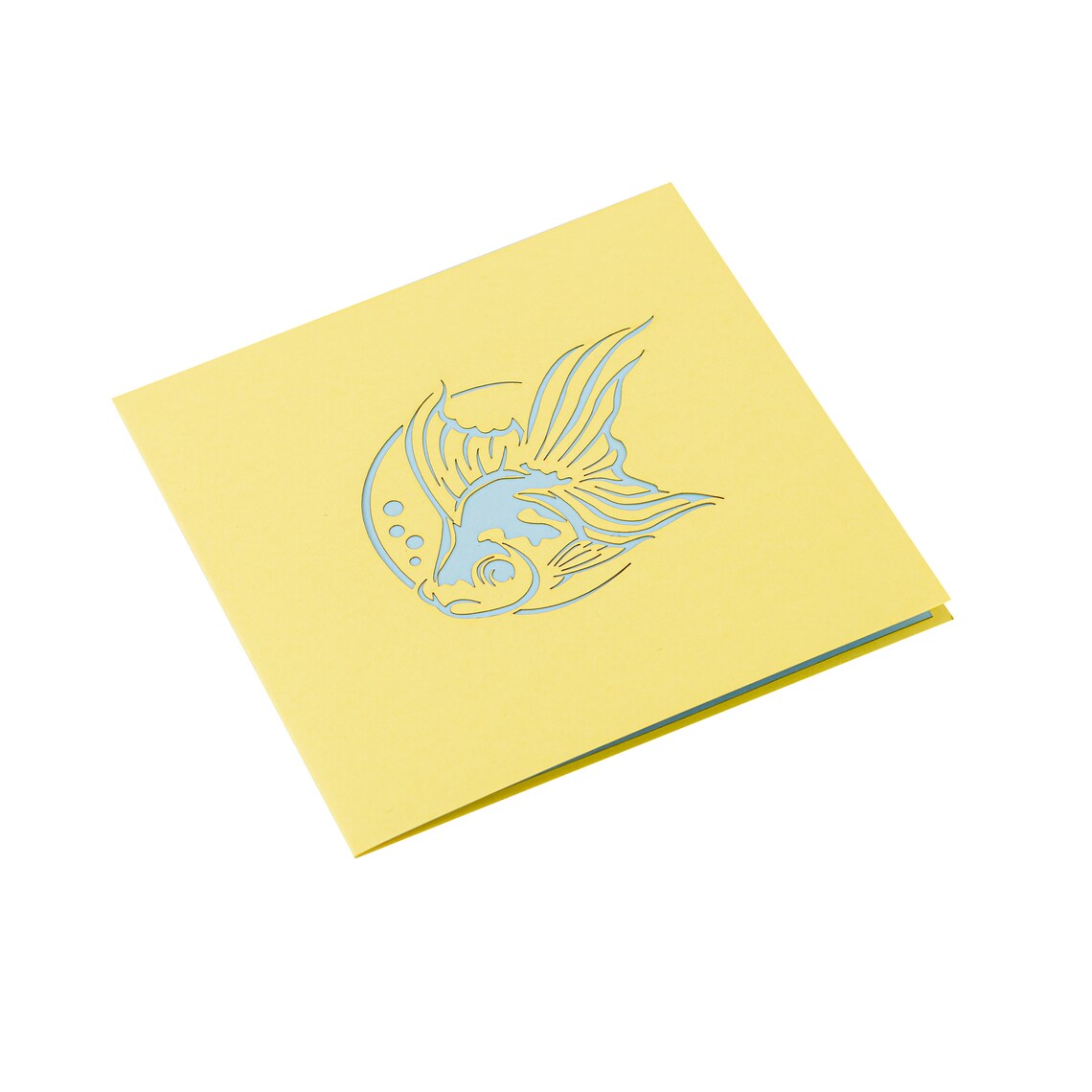 Goldfish Pop up Card: Rykamia 3D Birthday Gift - Etsy