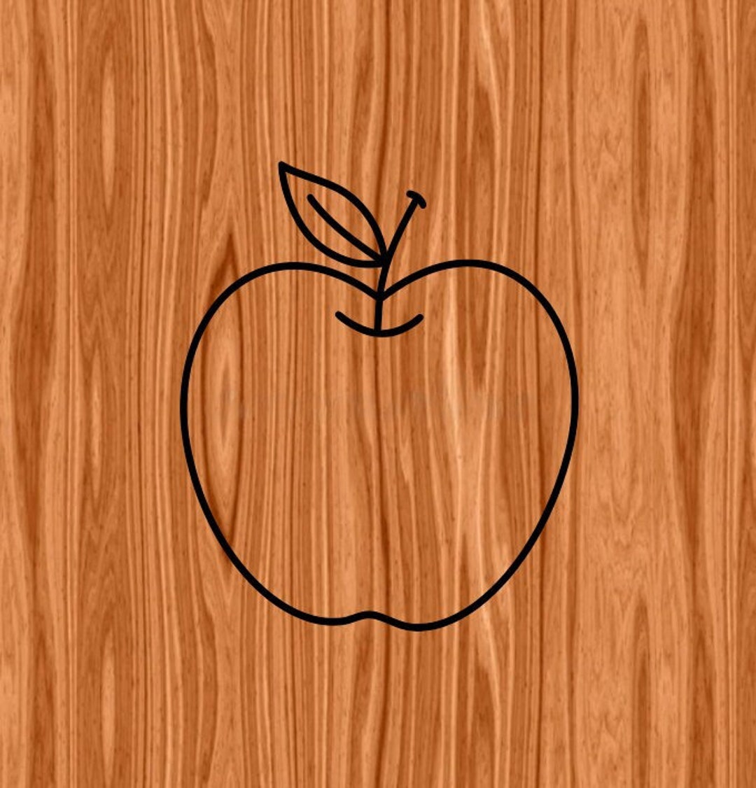 Apple SVG, DXF, PNG, Pdf, and Eps - Etsy