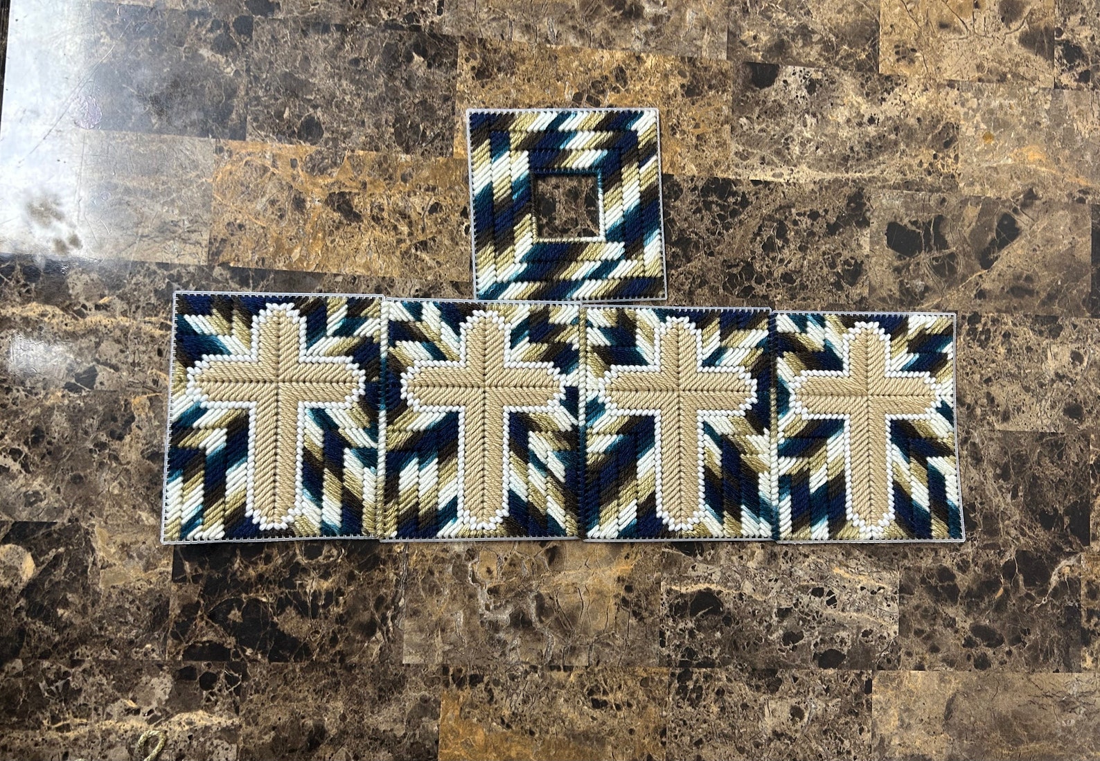 Cross Tissue Box Cover - Etsy