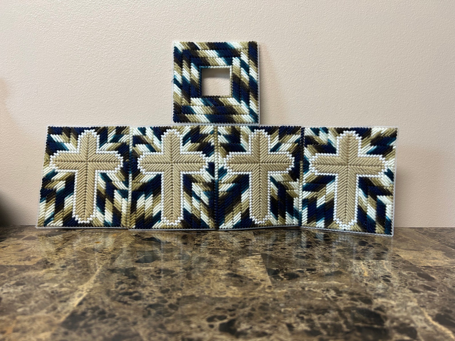 Cross Tissue Box Cover - Etsy